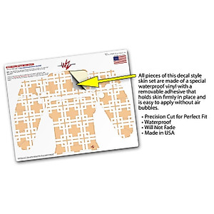 WraptorSkinz Skin Wrap compatible with Sony PS5 DualSense Controller Boxed Peach (CONTROLLER NOT INCLUDED)