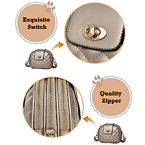 Tom Clovers Crossbody Bags for Women Shoulder Handbag Purse Trendy Design Cell Phone Wallet Bag