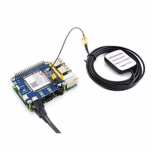 TOP1 SIM7600A-H 4G HAT for Raspberry Pi, LTE Cat-4 4G/3G Communication GNSS Positioning. Supports Raspberry Pi Series Boards and Jetson Nano