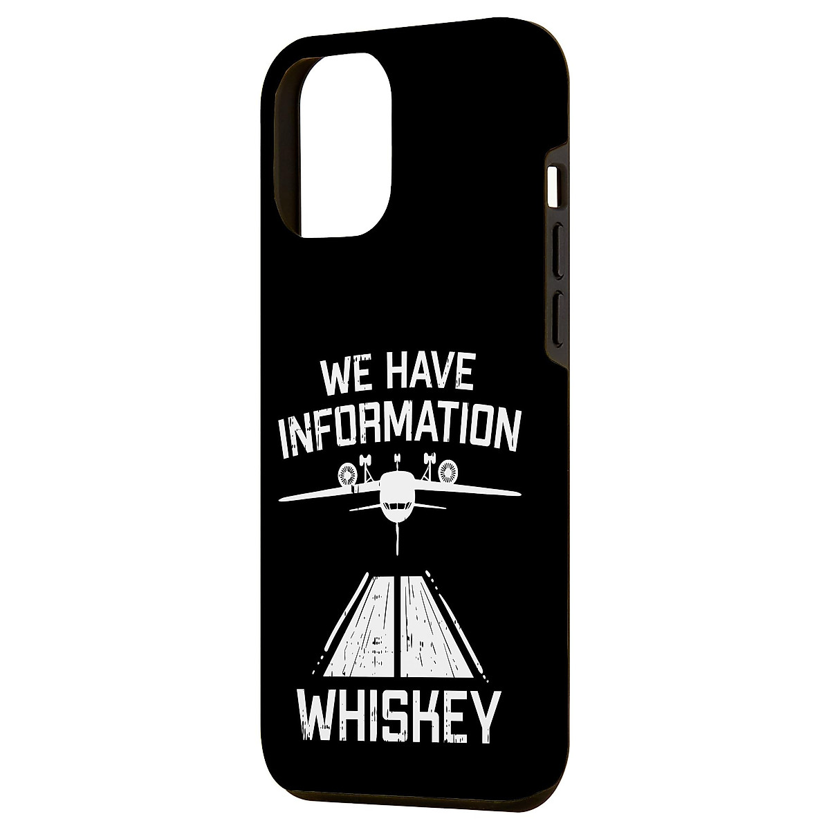 iPhone 15 Pro Max Information Whiskey Funny Aviation Code Humor Pilot ATC Gift Case