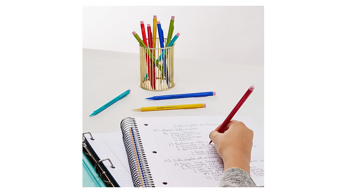 Paper Mate SharpWriter Mechanical Pencils 0.7mm HB Yellow 36 Pack