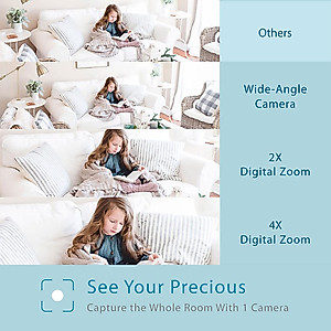 Moonybaby QuadView 50 & 60 Add-on Camera, Only for Handheld Monitor's S/N Number Start with 13