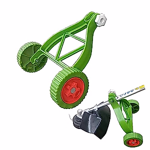kmobruzy Adjustable Wheels Support Wheels Auxiliary Wheel Trimmer Attachment for Cordless Grass Trimmer for Comfortable Lawn Care Cutter