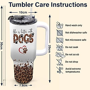 Personalized Dog Tumber with American Pit Bull Terrier Dog’s Name – Custom Cup for Dog Moms, Ideal Gift for Mother's Day, Birthdays & Christmas 9HoHIm