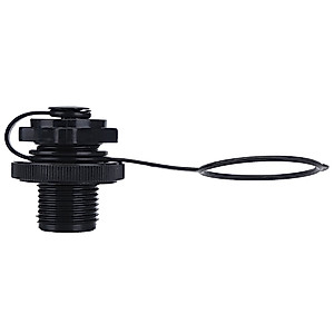 2pcs Air Plugs Inflatable Boat Spiral Air Plugs One-Way Inflation Air Valve for Rubber Dinghy Raft Pool Boat Airbeds