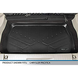 MAXLINER All Weather Cargo Liner Floor Mat Behind 3rd Row Black for 2017-2021 Chrysler Pacifica