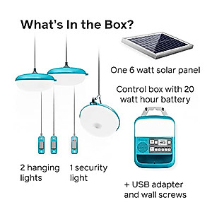 BioLite SolarHome 620 Portable Off-Grid Solar Lighting System, 620+ (no mp3 Player)