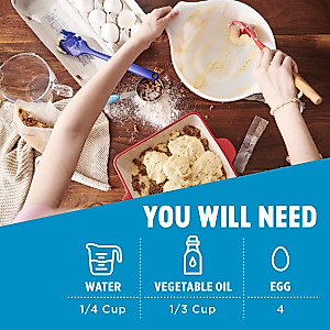 Krusteaz Gluten Free Baking Mix, Cinnamon Swirl Crumb Cake & Muffin Mix, Gluten Free with No Artificial Flavors, Colors or Preservatives, 20 Ounce (Pack of 2)