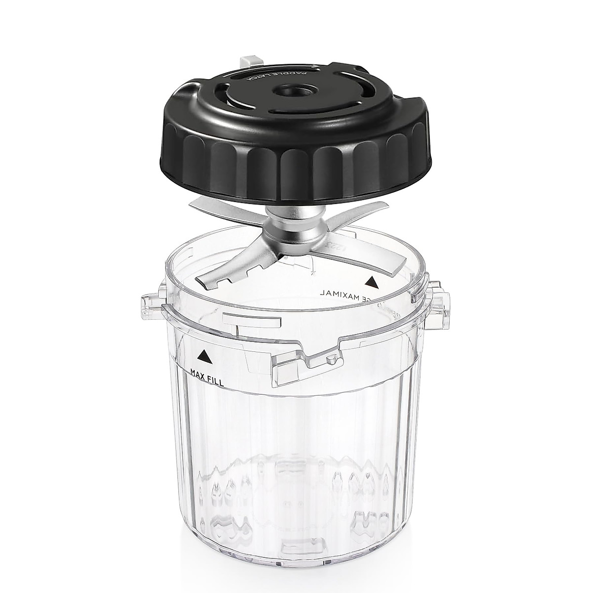 FIRJOY 16 oz. Containers | Extra Replacement Pints and Lids - Compatible with Ninja Creami Breeze NC200, NC201, CN205A, NC100 Series (4 Pack - Blue, Pink, Green, Yellow)