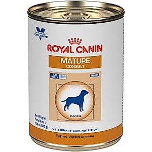 Royal Canin Veterinary Care Nutrition Canine Mature Consult In Gel Canned Dog Food, 13.6 oz.