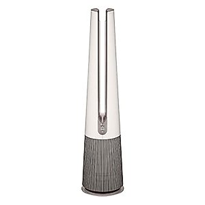 LG AeroTower Air Purifying Fan [AAFA Certified] True HEPA Air Purifiers + Tower Fan for Baby & Pets UVnano LED Air Purifier for Home & Large Rooms Up To 818 sq ft Smart Remote ThinQ App, Beige U9CV1C