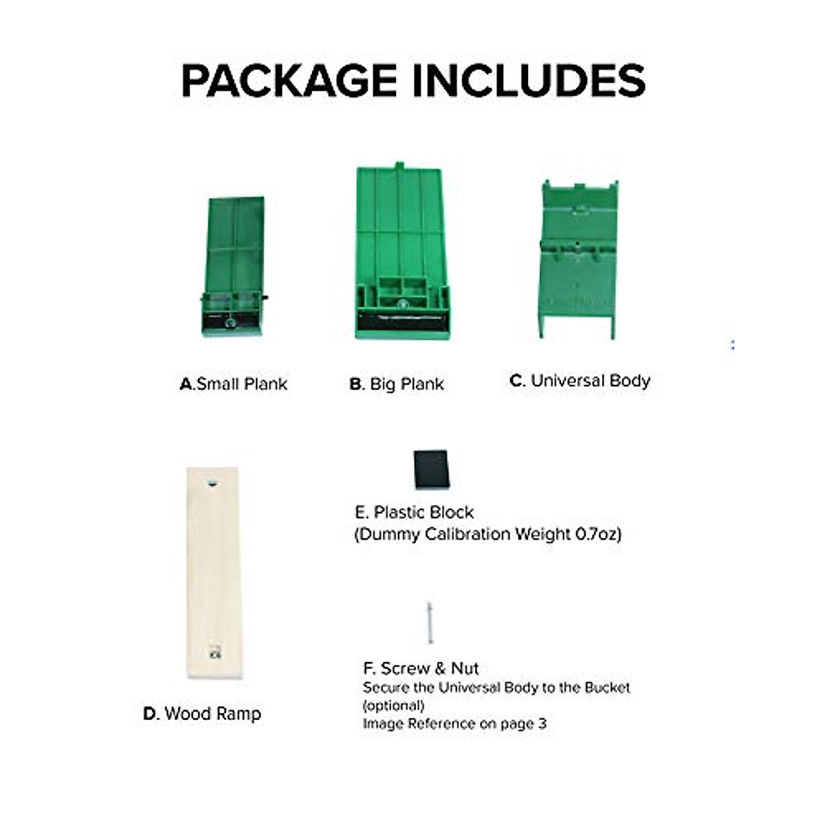 Large Walk The Plank Rat & Mice Trap - 2 Plank (Universal Body-Improved )