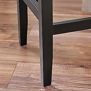 Christopher Knight Home Lisette Backless Leather Counter Stools, 2-Pcs Set, Ivory