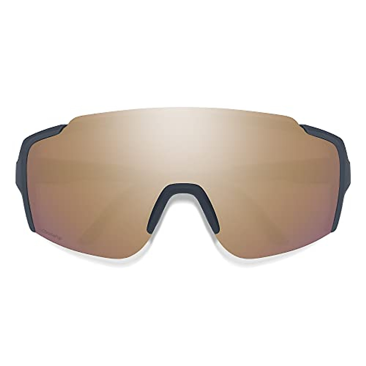 SMITH Flywheel Sport & Performance Sunglasses - Matte French Navy | Chromapop Rose Gold Mirror