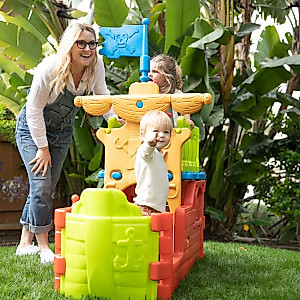 ECR4Kids Buccaneer Boat, Play Structure, Assorted