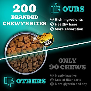 Calming Chews for Dogs | Puppy Calming Chews | Calming Care for Dogs | Calm Chews for Dogs | Puppy Calming | Dog Calming Chews | 200 Chews