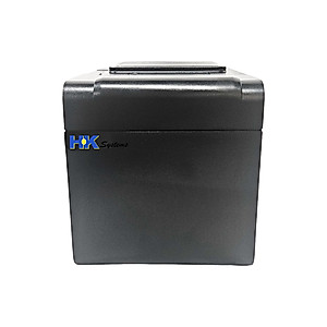 HK SYSTEMS RP326, Black, POS Printer, 80mm USB Thermal Receipt Printer, Auto Cutter Support Cash Drawer, USB/Serial/Ethernet Interface for Windows/Mac/Linux, Do Not Square