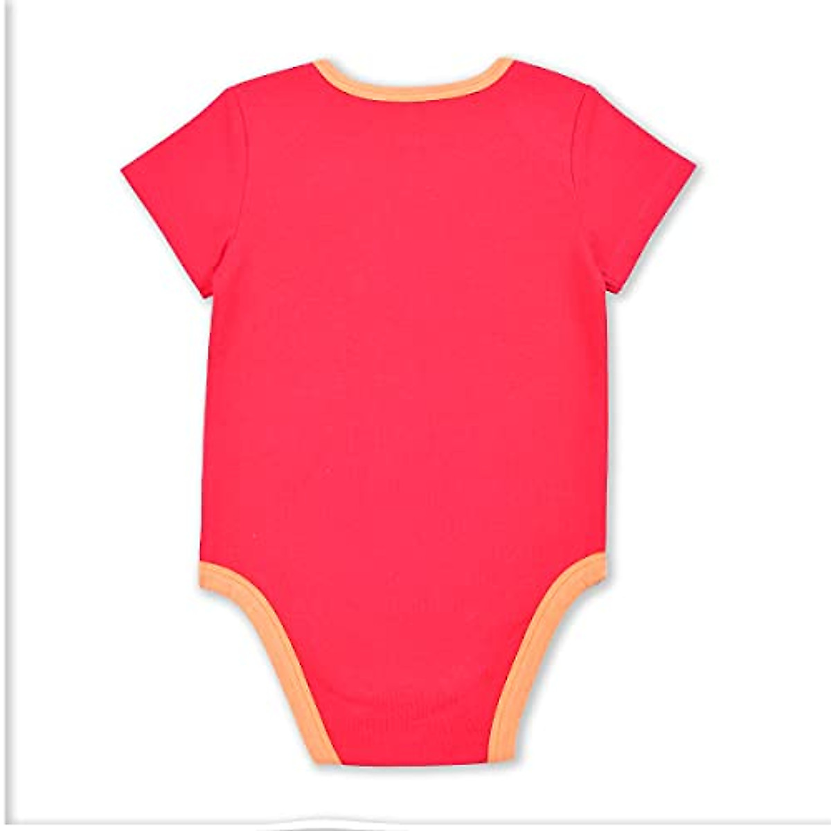 Sesame Street Boys’ 4 Pack Bodysuit for Newborn and Infant – Blue/Red/Grey/White