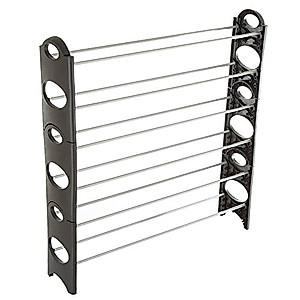 Home-Complete 6-Tier Stackable Shoe Rack