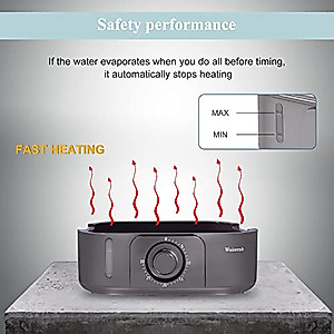 Wuissvnb Towel Steamer for Facials, 8L Hot Towel Warmer Steamer, Towel Heater with Fast Heating for Quick Use,Great for Massage, Spa and Home use