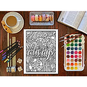 Bible Verse Coloring Book for Girls