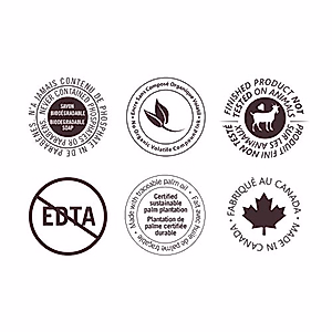 Nature by Canus Bar Soap With Fresh Canadian Goat Milk Vitamin A B3 Potassium Zinc and Selenium, Fragrance Free, 5 Ounce