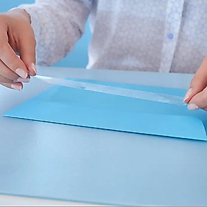 MJUNM 12 Rolls Transparent Tape Refills Rolls 3/4-Inch x 1000 inch, 1 inch Core, Clear Gift Wrapping Tape Refill Roll for Office, Home, School