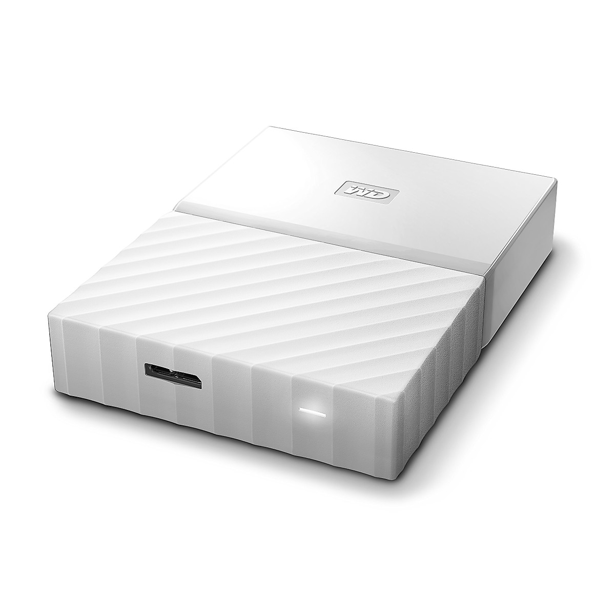 WD 2TB White My Passport Portable External Hard Drive - USB 3.0 - WDBYFT0020BWT-WESN