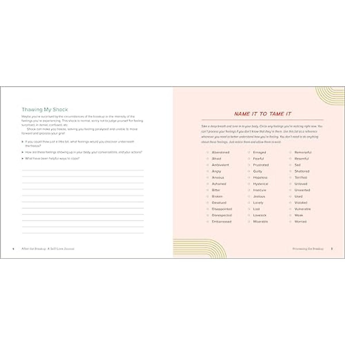 After the Breakup: A Self-Love Journal: Prompts and Practices to Help You Get Over Your Ex