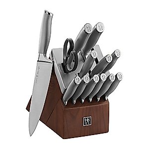 HENCKELS Modernist Razor-Sharp 14-Piece Self-Sharpening Knife Set, Chef Knife, Paring Knife, Bread Knife, Steak Knife, German Engineered Informed by 100+ Years of Mastery