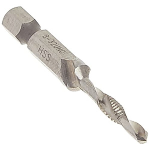 DEWALT DWADTQTR832 Impact Ready 8-32 UNC Drill Tap, 1/4" Capacity