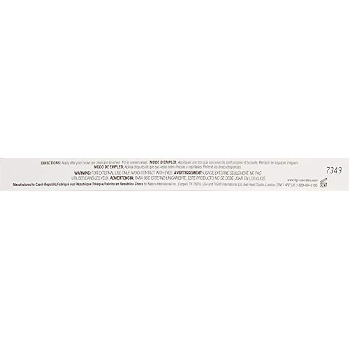 TIGI Cosmetics Brow Defining Pencil, Brunette, 0.038 Ounce