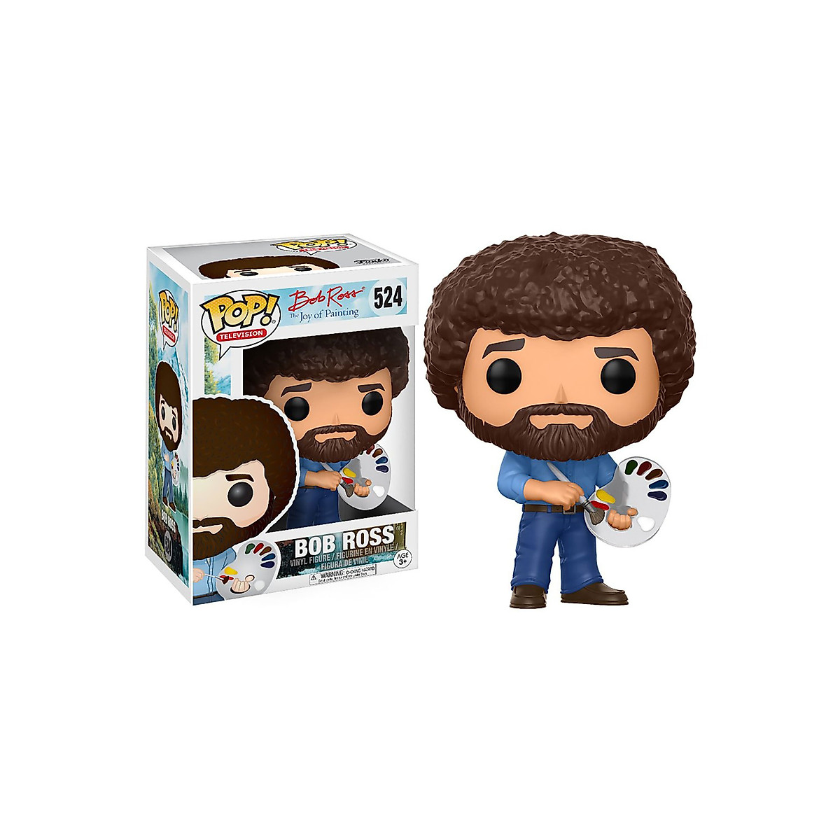 Funko Pop! Television: Bob Ross - Bob Ross Collectible Figure