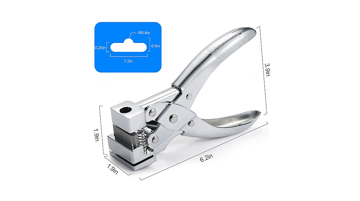 T Slot Shape Hole Punch - Versatile Handheld Tool