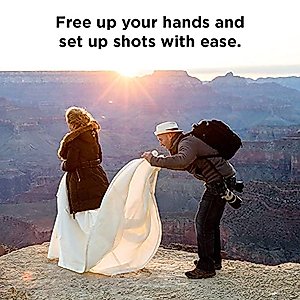 Spider Holster – SpiderPro DSLR Single Camera System v2 for Carrying ONE Professional Camera and Heavy Gear Featuring Belt with Built-In Self-Locking Camera Holster for Secure Quick-Draw Camera Access