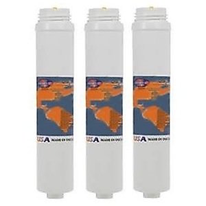 Omnipure Q5605 and (2) Q5633 Replacement Sediment Carbon Filter Cartridge Set for Purotwist 4000