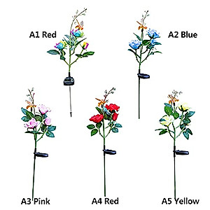 lynn LED Solar Garden Light Outdoor Pathway,Lamp for Home Yard Landscape Decoration