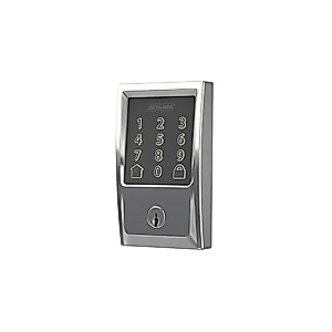 Schlage Encode Smart WiFi Deadbolt with Century Trim In Bright Chrome