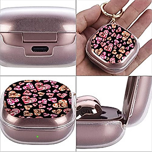 Notherss Soft TPU Shockproof Protective Case Compatible with Galaxy Buds 2 / Galaxy Buds Pro/Galaxy Buds Live - Pattern with Marble Pink, r ZIXIN-F-BUDSL-3225 0