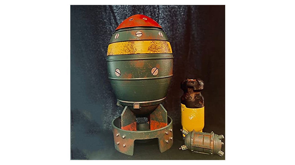 Mini Nuke Bomb Storage Box - Unique Desktop Decor & Gift
