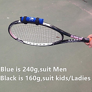 lianth Tennis Racket Weight Training Aid Racquet Weight-Adding Device Tenis Trainer