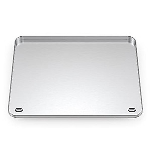 Stanbroil Flat Top Griddle Gas Grill Griddle for Cuisinart CGG-0028 28" 2-Burner Propane Gas Griddle, Stainless Steel Griddle Replacement Top with Dual Grease Management System - 28-Inch