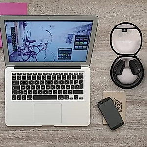 Tourmate Hard Travel Case for Logitech Zone Vibe 100 / 125 Wireless Ear Headphones, Protective Carrying Storage Bag