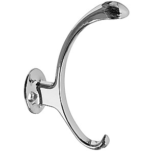 National Hardware S806-844 V8008 Garment Hooks in Chrome, 5"