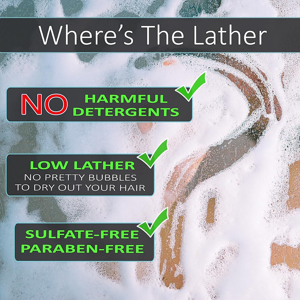 RemySoft Moisturelab Hydrating Cleanser & Recovery Cream Duo - Safe for Hair Extensions, Weaves and Wigs - Salon Formula Shampoo and Conditioner Combo - Gentle Sulfate-free Lather