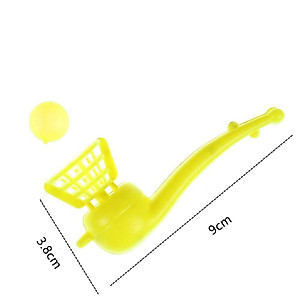 Classic Games Floating Blow Pipe Balls Balance Blowing Toys Fun Stress Reliever for Girls Boys Toddler