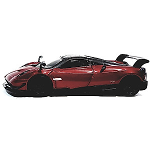 KiNSMART 2016 Pagani Huayra BC Red 5" 1:38 Scale Die Cast Metal Model Toy Car w/Pullback Action
