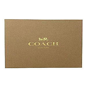 COACH Boxed Mini Wallet on Chain in Black Cherry