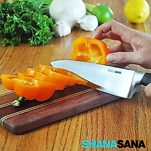 Naisian 8" Chef Knife (PROFESSIONAL GRADE STAINLESS STEEL) Ultimate Kitchen Knife