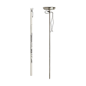CDN IRL500 Long Stem Fry Thermometer – 12",Silver